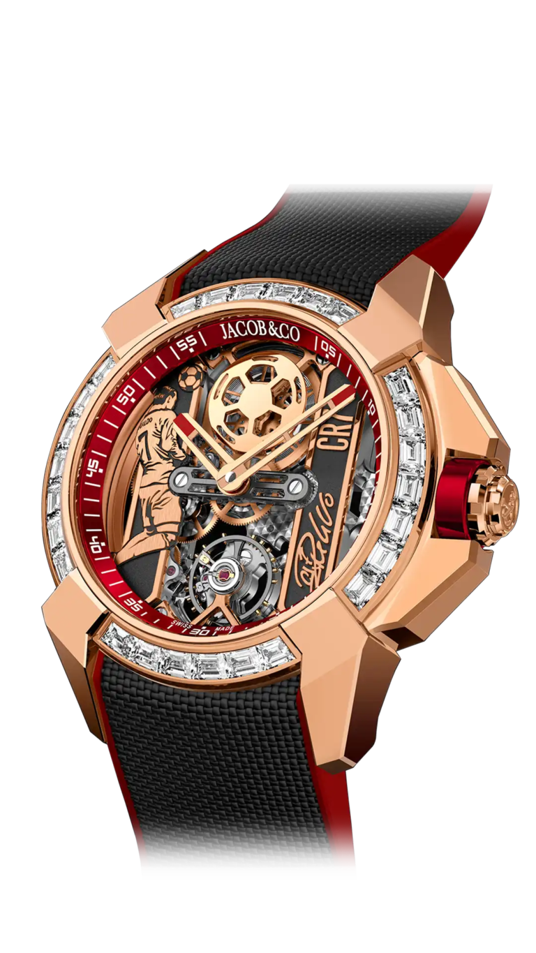 JACOB & CO – CR7 STAINLESS STEEL – ROSE GOLD DAIMOND - WATCH TRADE