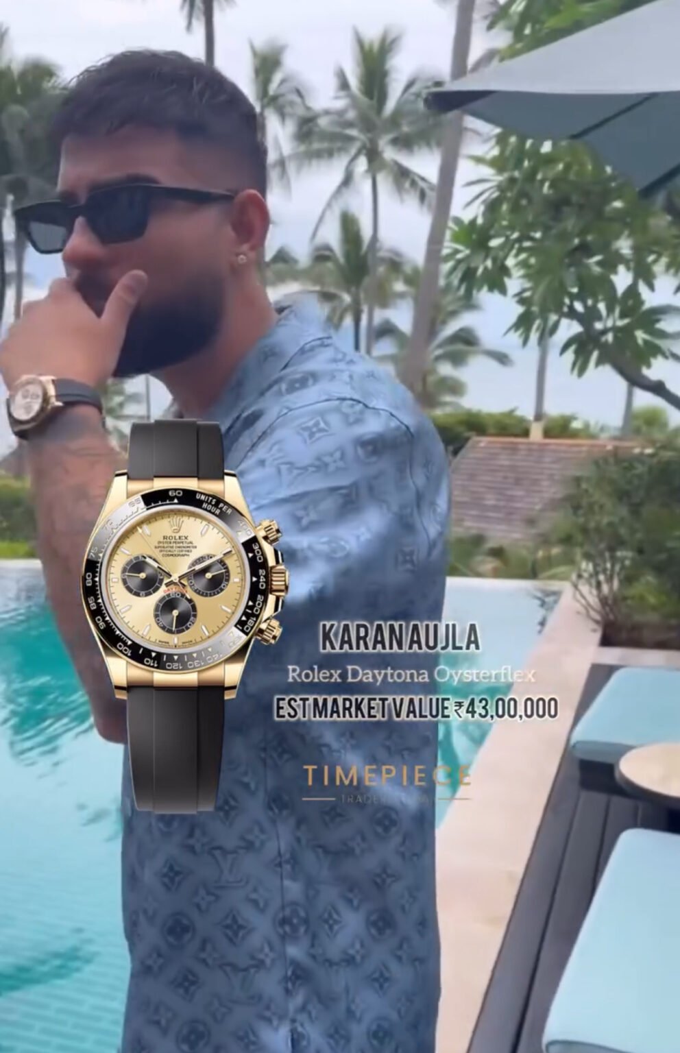 ROLEX DAYTONA OYSTER FLEX (GOLD BLACK) - WATCH TRADE