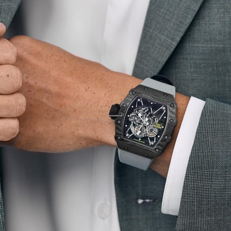 RICHARD MILLE – 35-01 Rafael Nadal Black Carbon TPT - WATCH TRADE