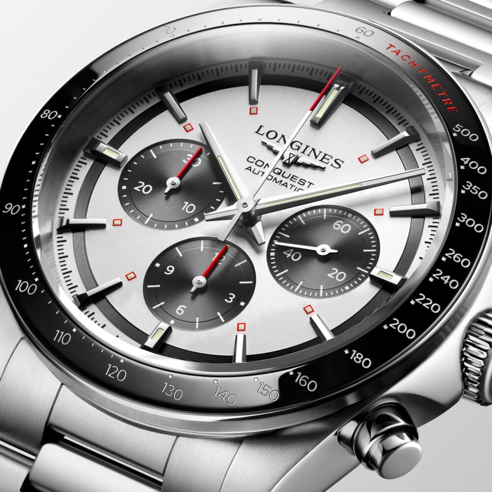 LONGINES CONQUEST CHRONOGRAPH – WHITE - WATCH TRADE